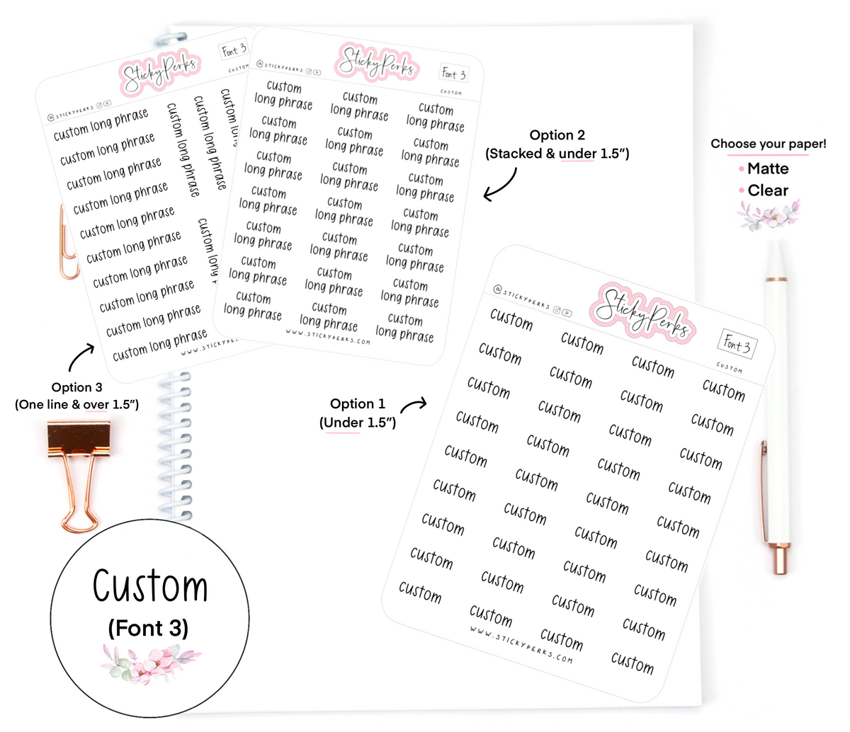 Custom Scripts – StickyPerks