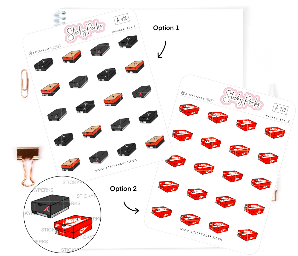 Sneaker Boxes – StickyPerks