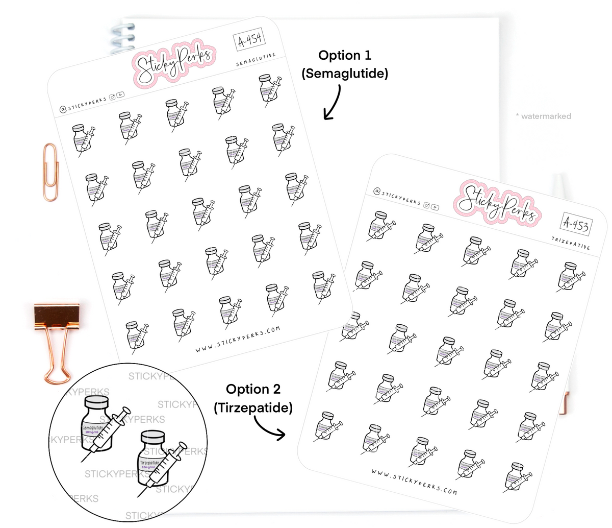 Medical Injection (Sema & Trizep) – StickyPerks