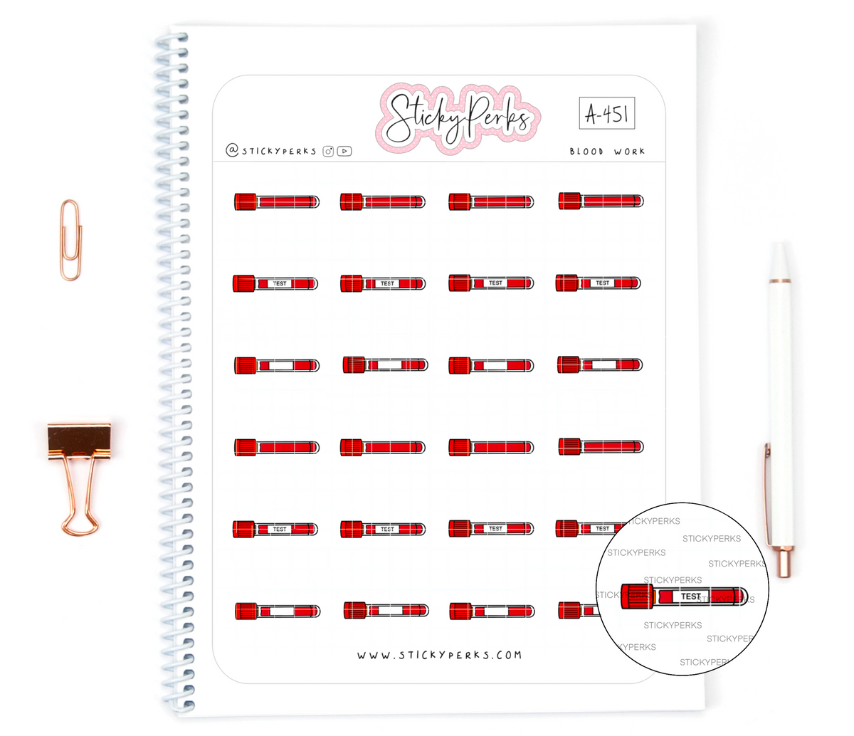 Blood Work – StickyPerks