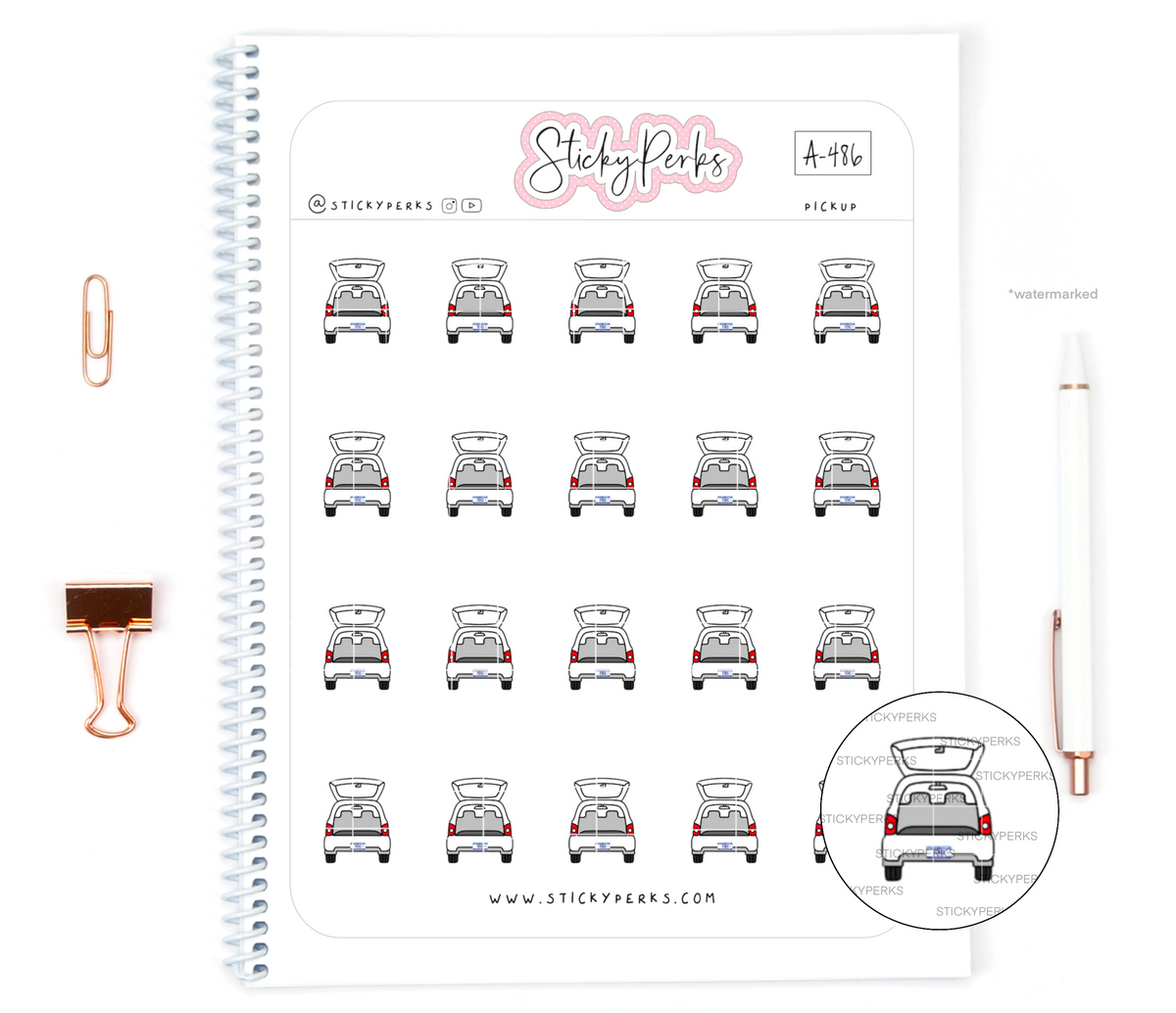 Pickup – StickyPerks