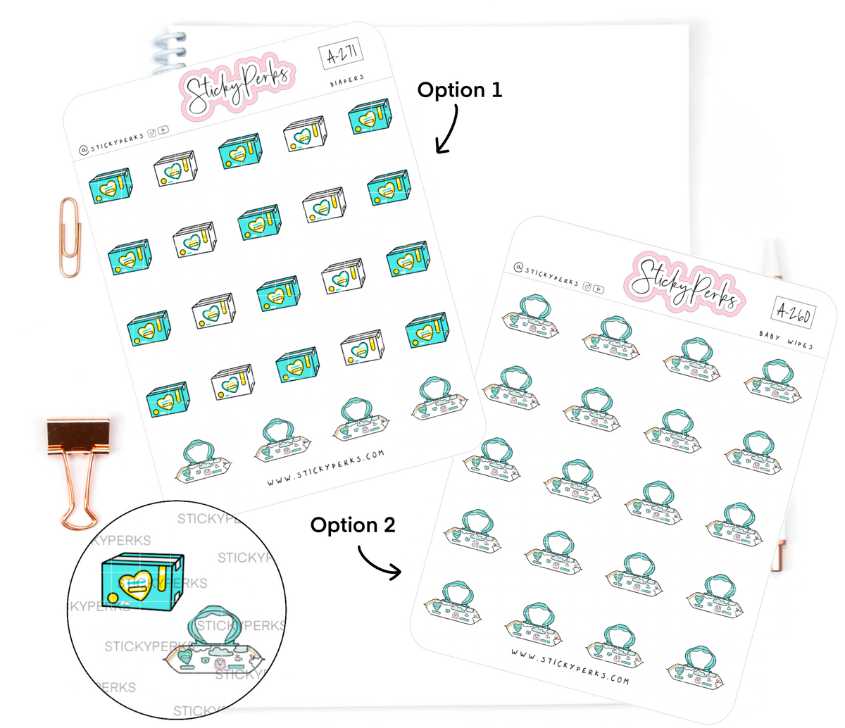 Diapers & Wipes – StickyPerks