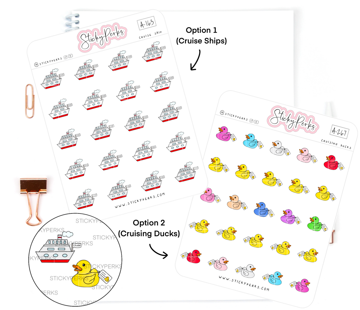 Cruise Fun (Ships & Ducks) – StickyPerks